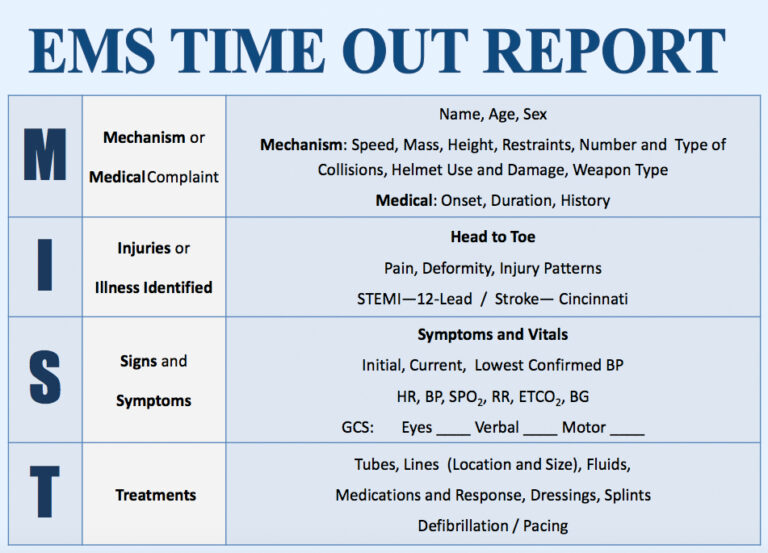 Importance Of EMS Report In Medical Summaries Medsum